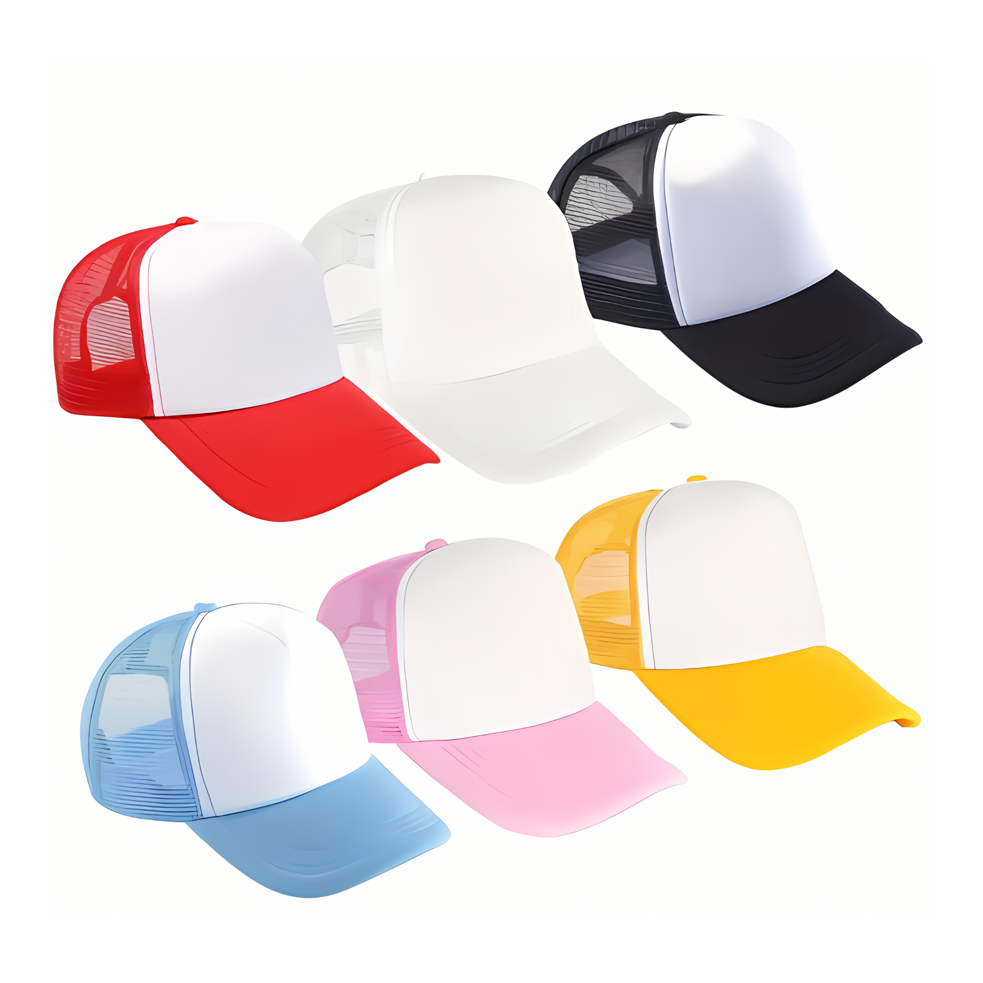 Sublimation Trucker Cap Hats Adult – blanksforsublimation